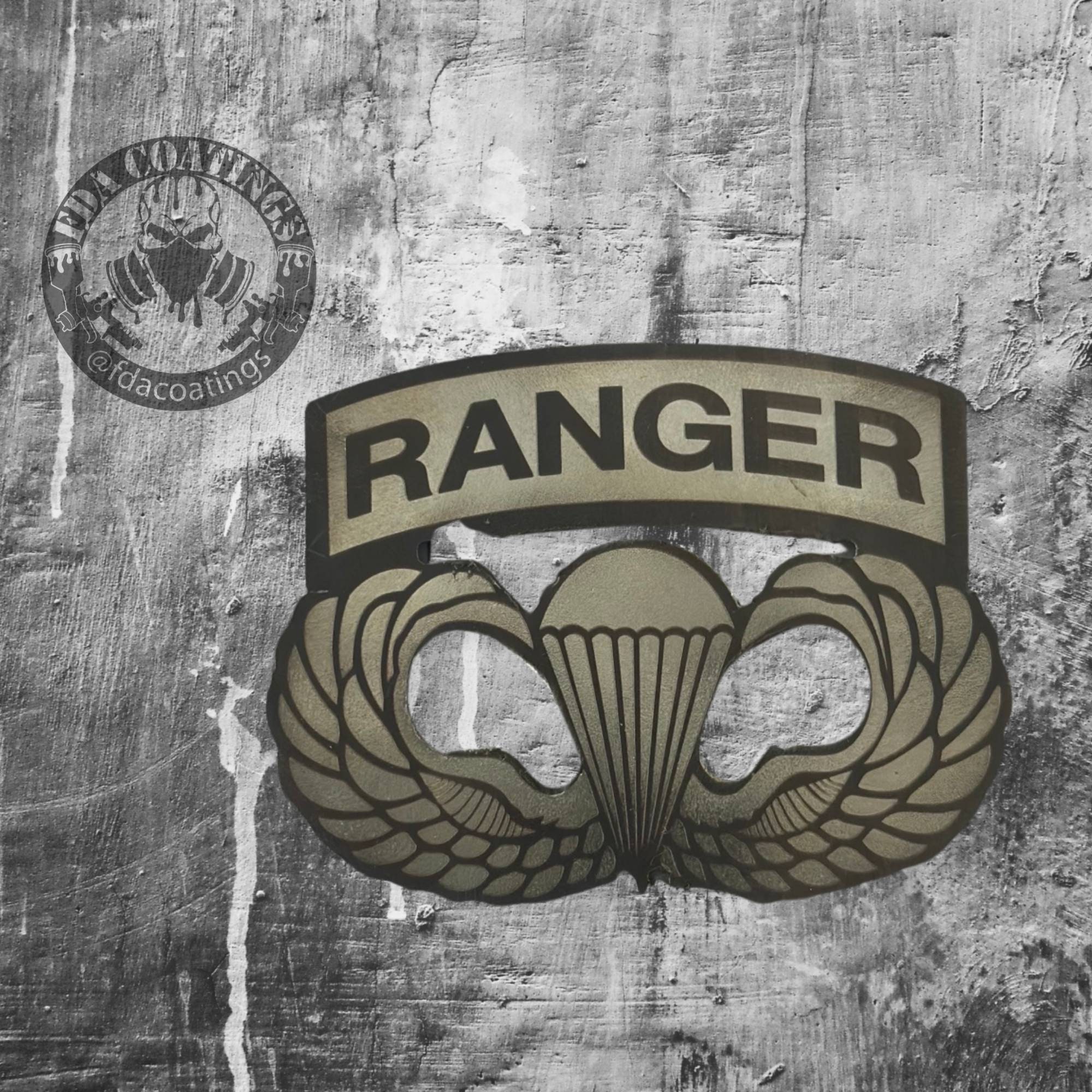 Ranger Custom Cerakote Metal Moral Patch or Magnet - Etsy
