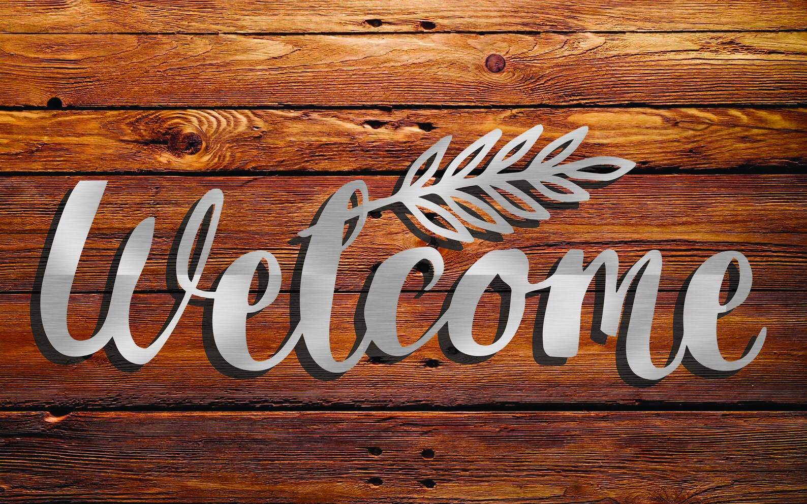 Welcome Sign Dxf Svg Png File Digital Download Plasma - Etsy