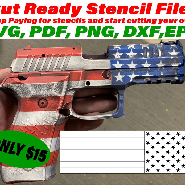 Cerakote Stencil Flag - Etsy