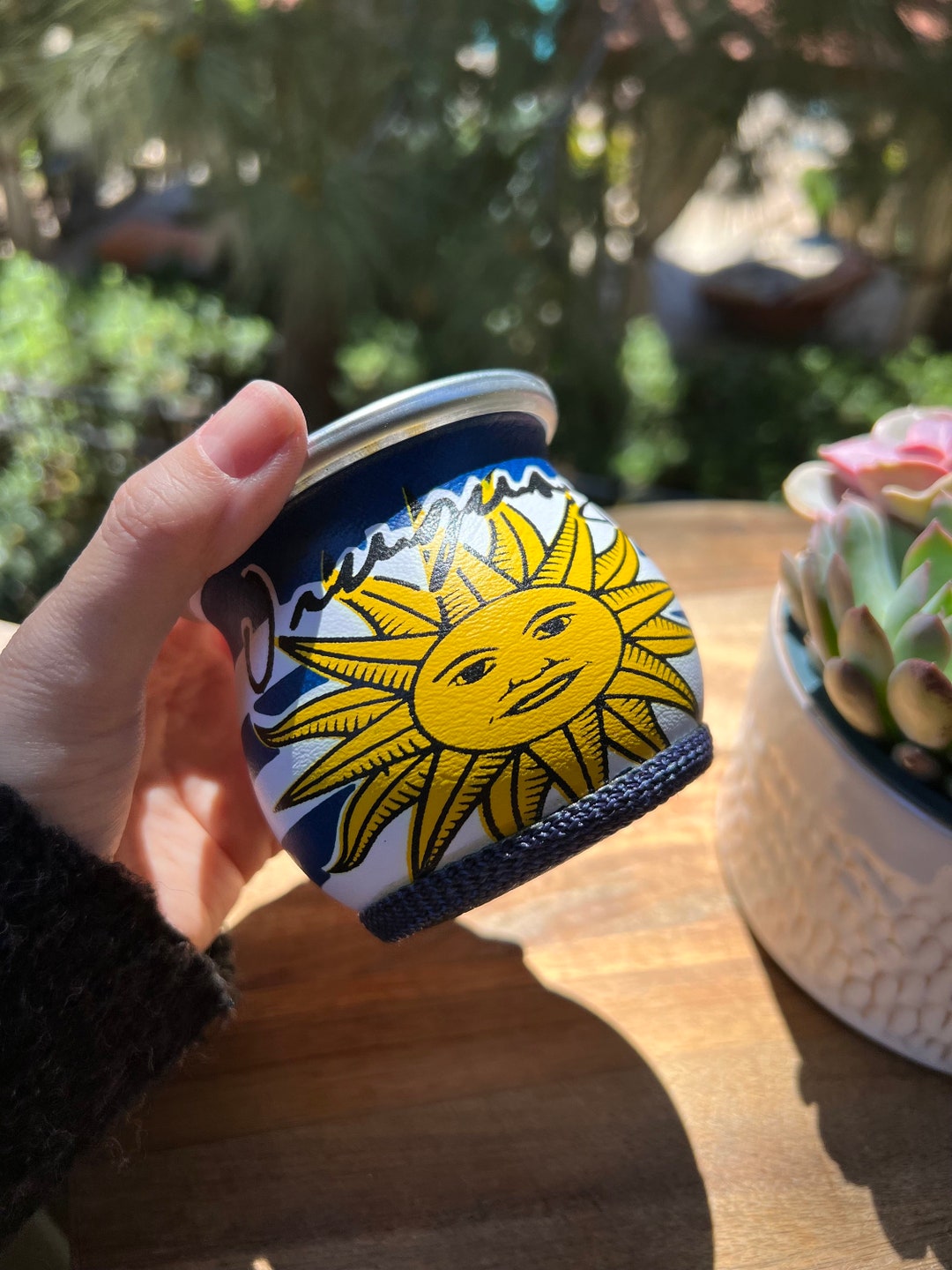 Uruguayan Yerba Mate Cup, Handmade Mate Cup, Ceramic Cup, Mate Torpedo ...