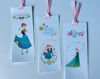 Frozen Bookmarks - Etsy