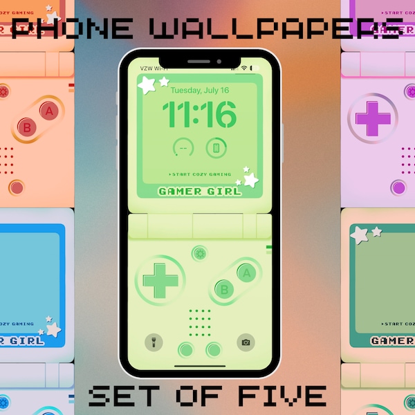 Cozy Gamer Wallpaper - Etsy