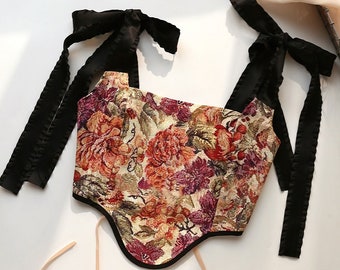 Medieval Crop Top - Etsy