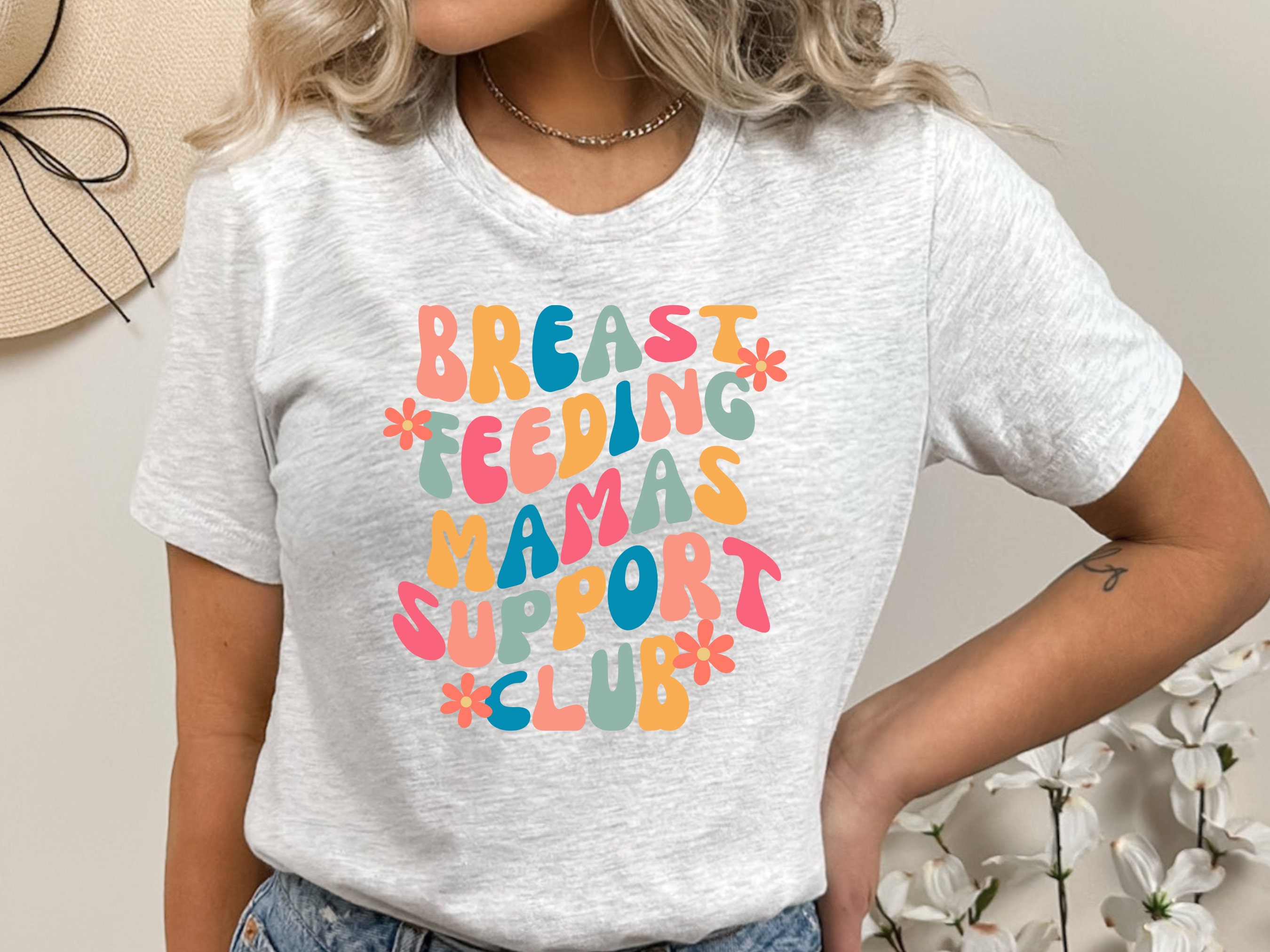 Breastfeeding Mamas Support Club Shirt Breastfeeding Mom Support Club ...