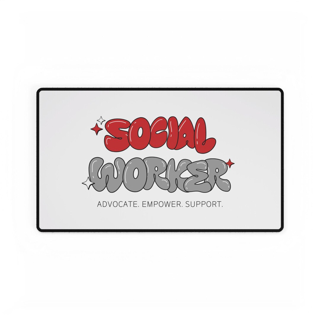Social Work Desk Mats - Etsy