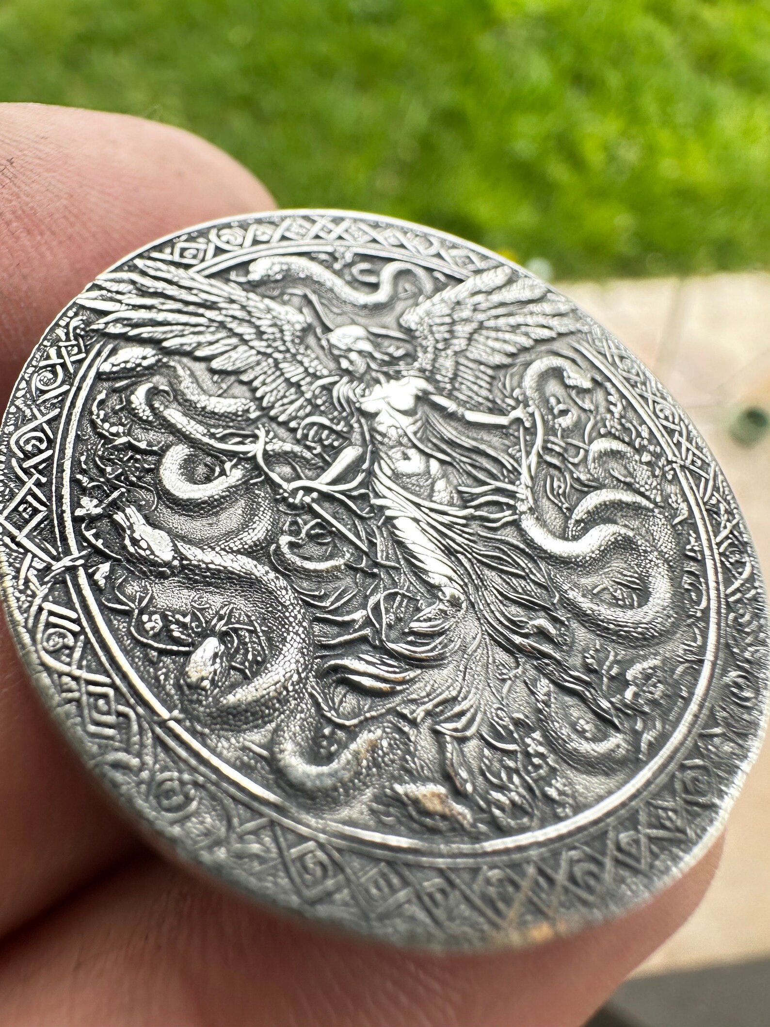 Angel Flip Coin - Etsy