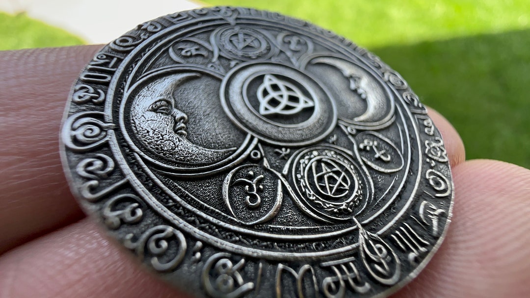 Craft Coin Heads / Tails - Etsy