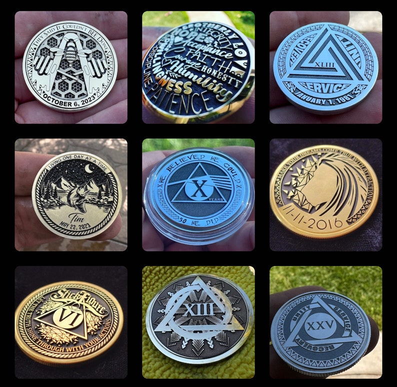 AA Coins custom - Etsy
