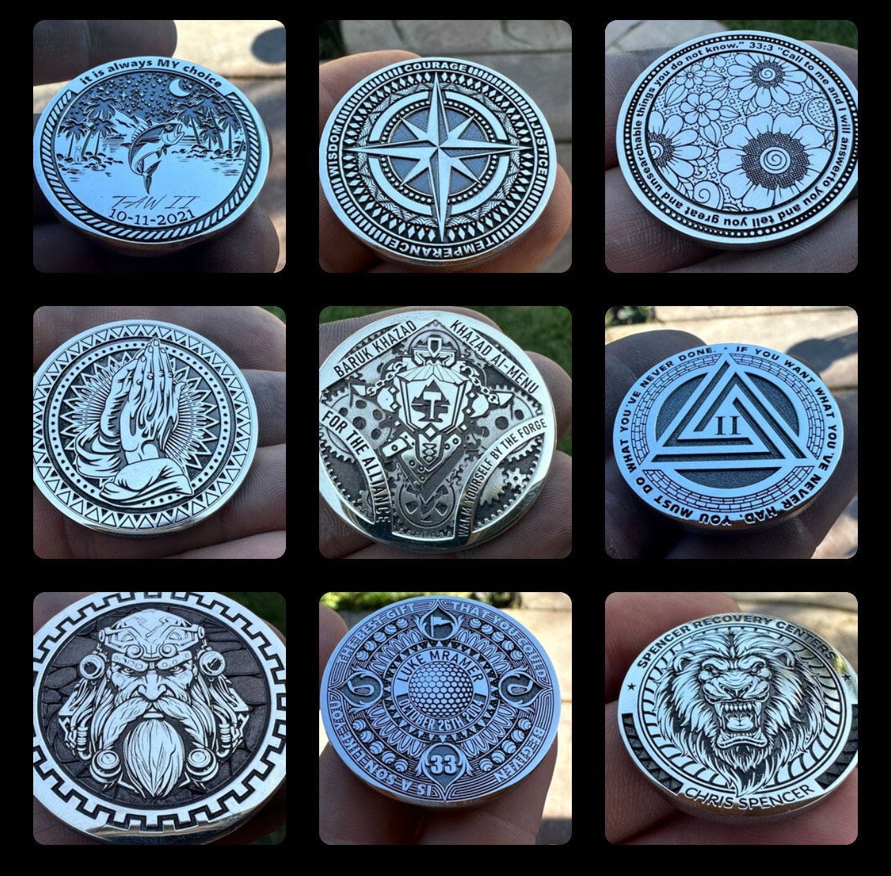 AA Coins custom - Etsy