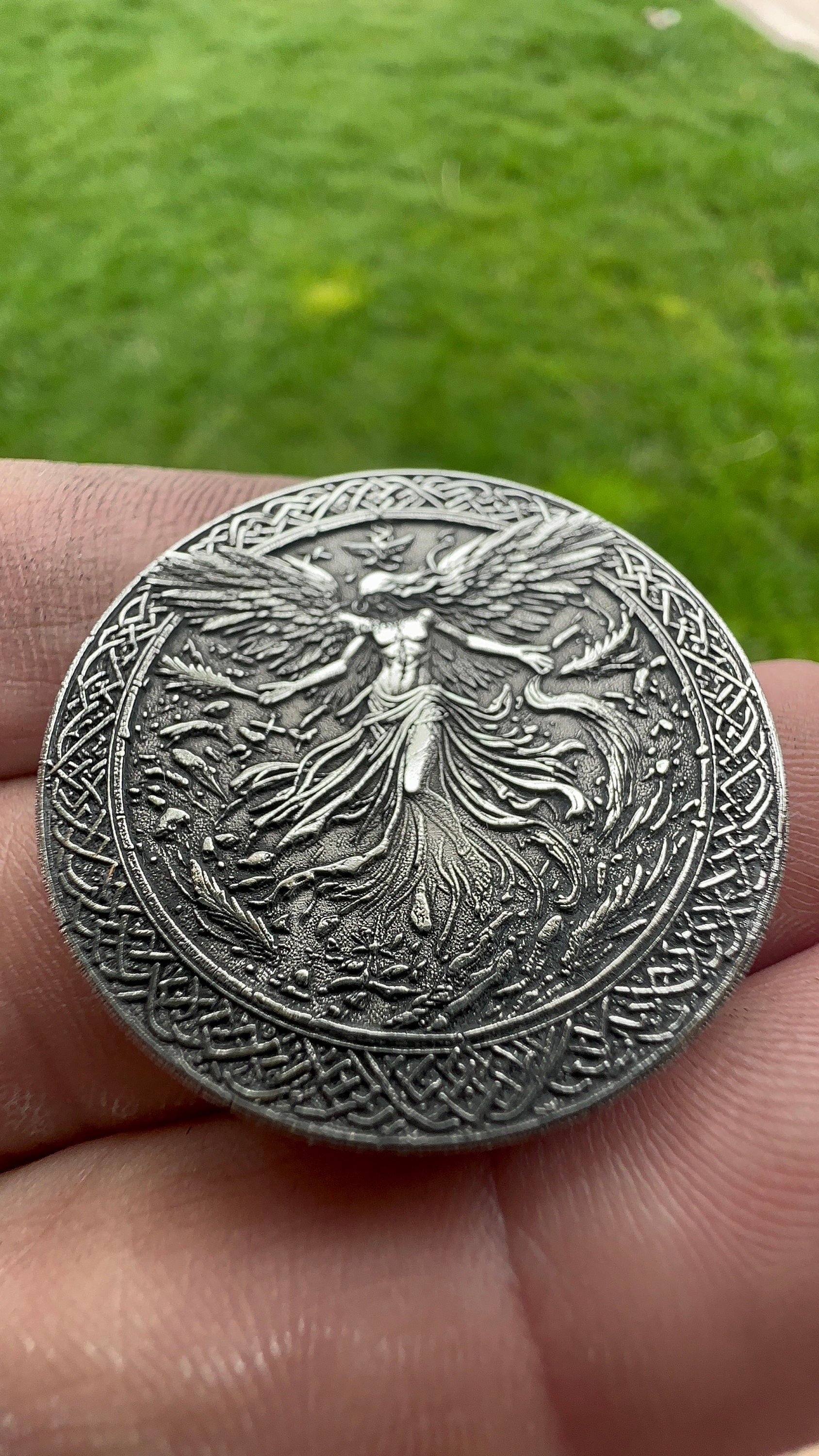 Angel Flip Coin - Etsy