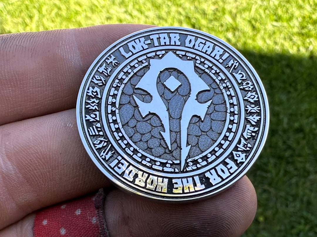 Layered World of Warcraft Custom Coins - Etsy