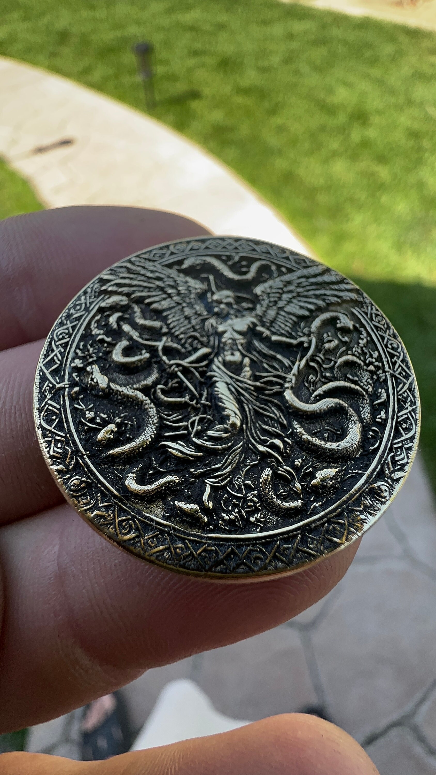 Angel Flip Coin - Etsy