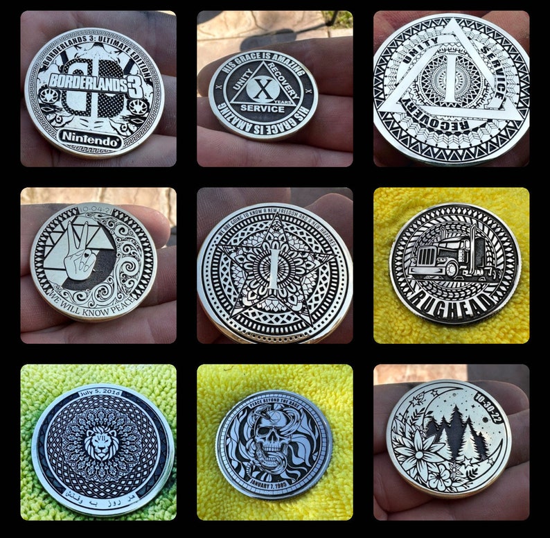 AA Coins custom - Etsy