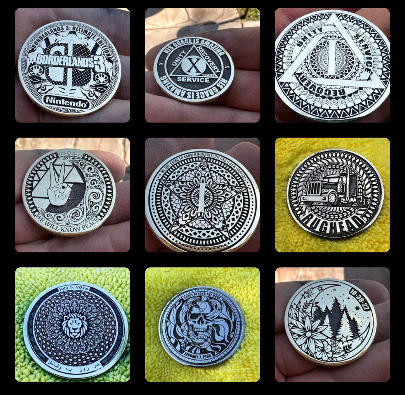 AA Coins custom - Etsy