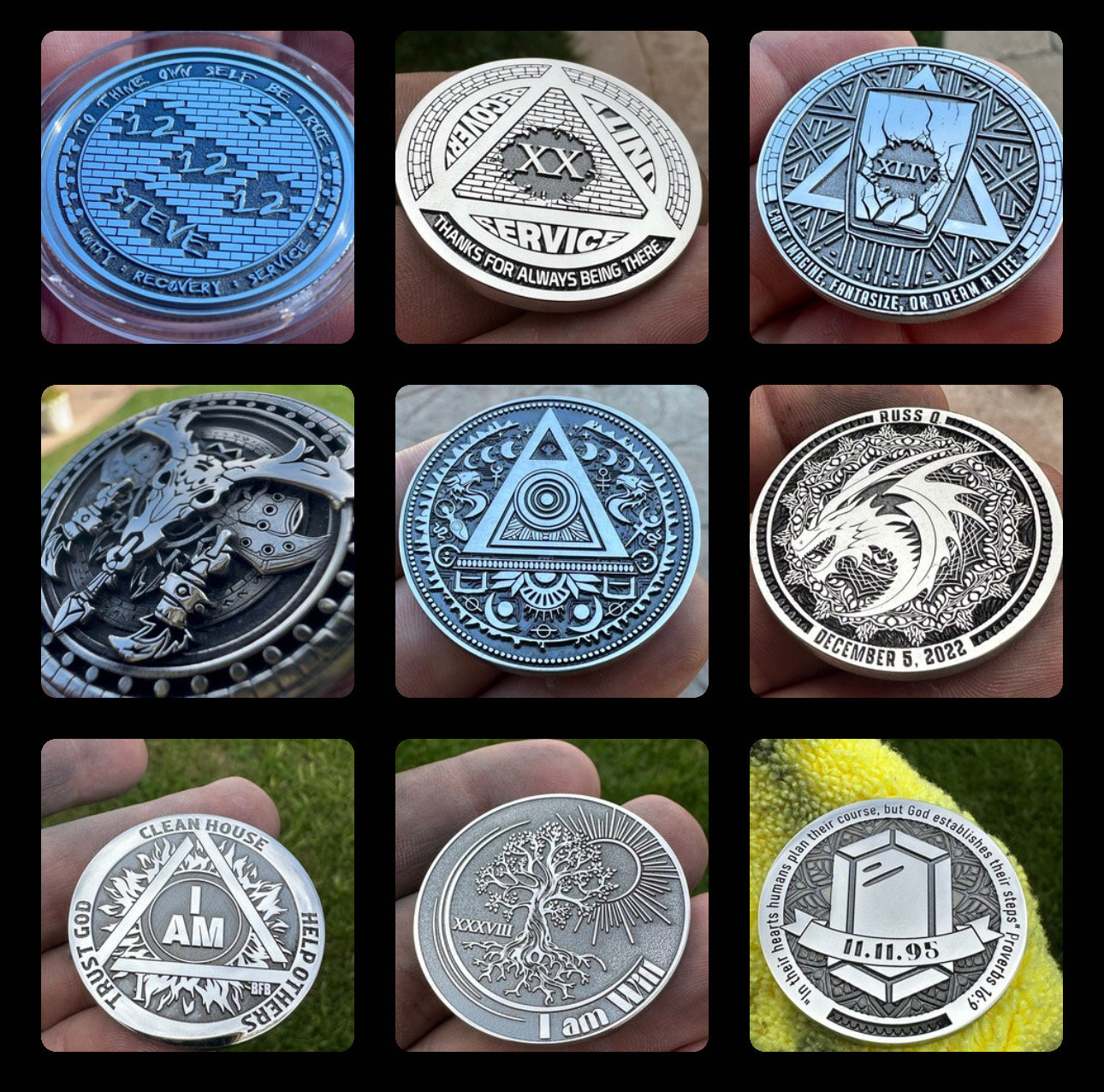 AA Coins custom - Etsy