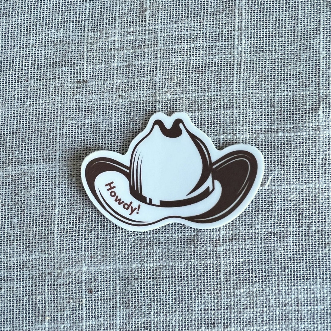 Howdy Sticker, Cowboy Sticker, Decal, Cowgirls - Etsy