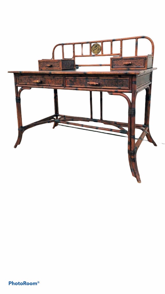 Ernest Hemingway British Colonial Style Writing Desk | Etsy