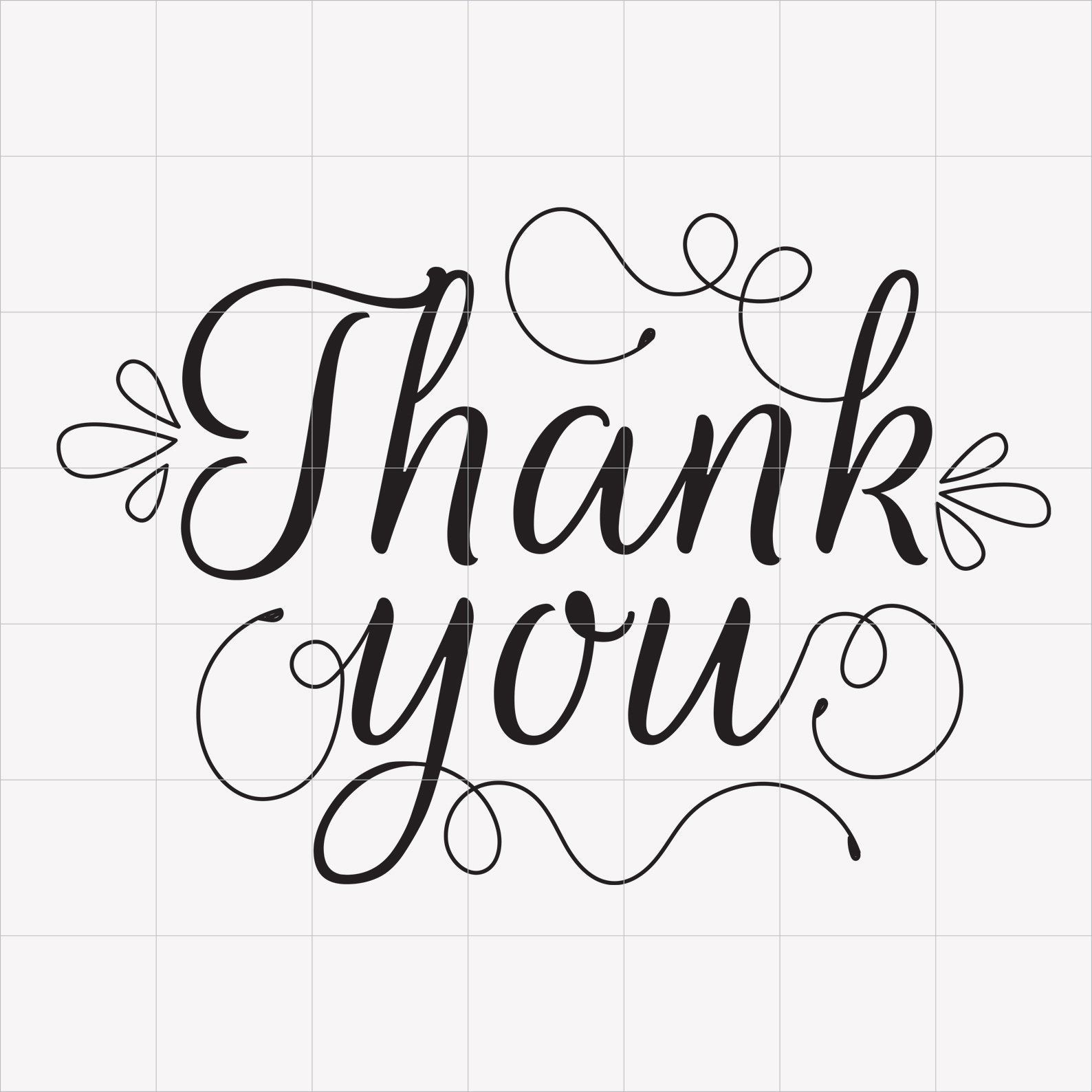 Thank You SVG, Thank You Sign, Wedding Thank You Svg, Thank You Card ...