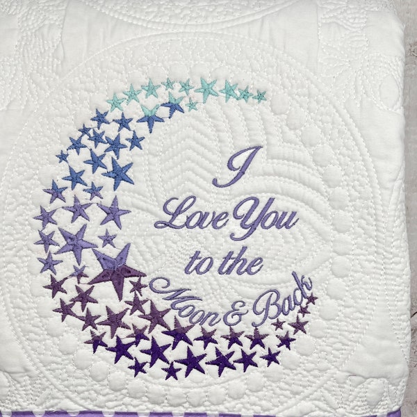 Moon Stars Quilt - Etsy