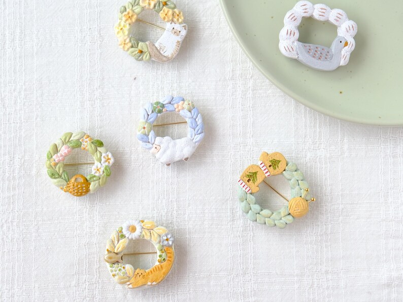 Broche de patito pintado a mano: un bonito accesorio de estilo japonés ...