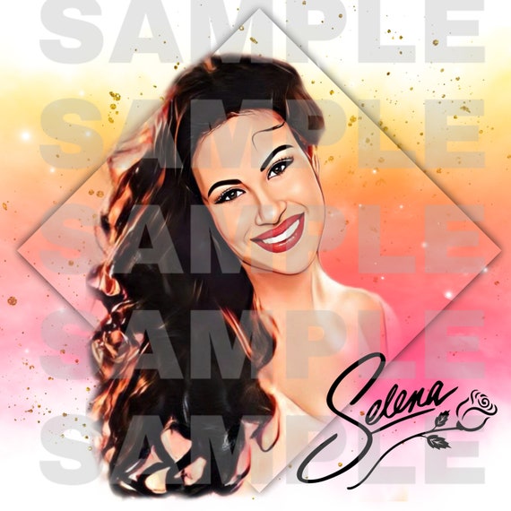Digital Drawing & Illustration SELENA cartoon Selena sublimation Selena ...