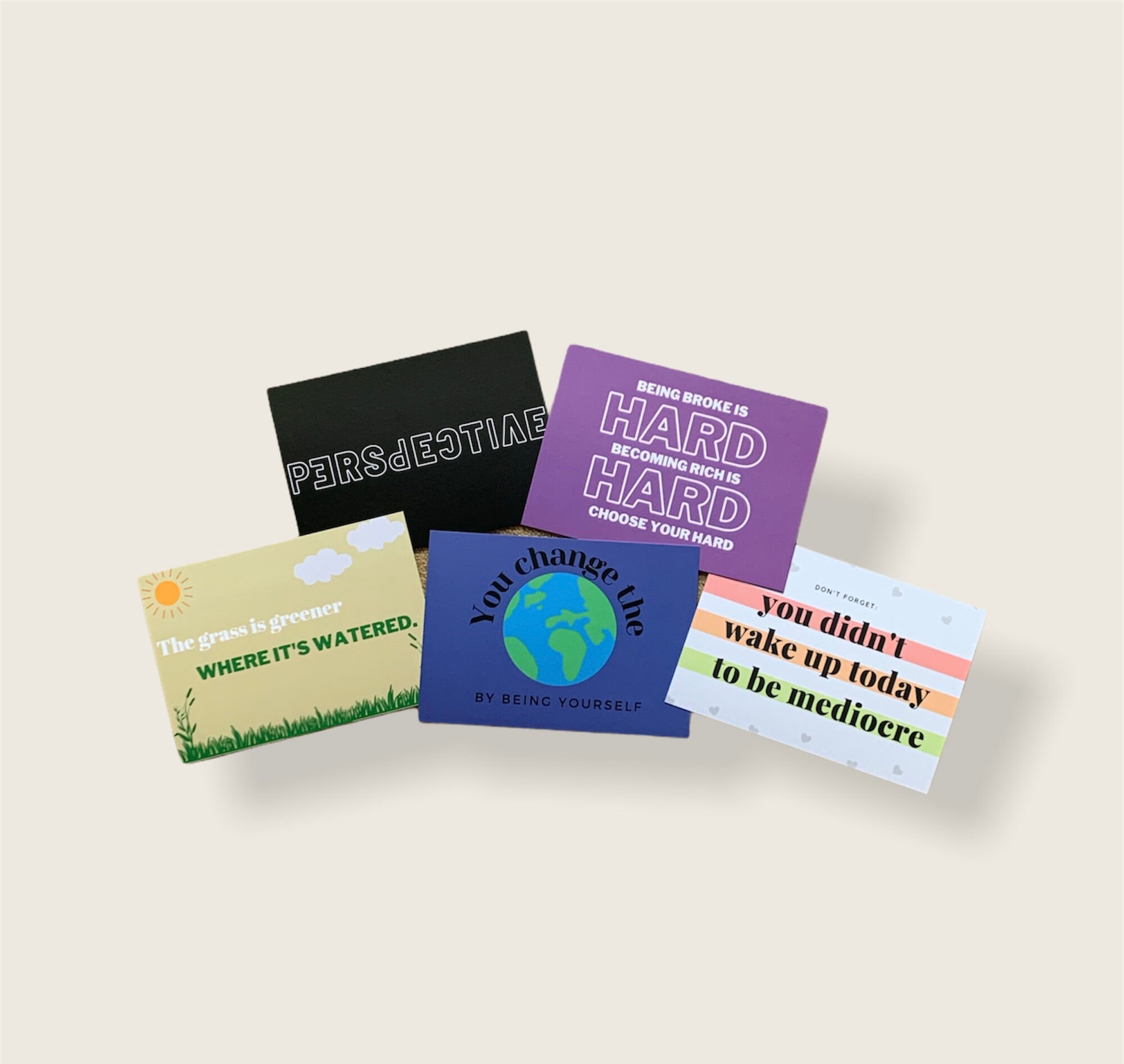 Motivational Quote Postcards Motivation Inspirational Postcards Goal ...