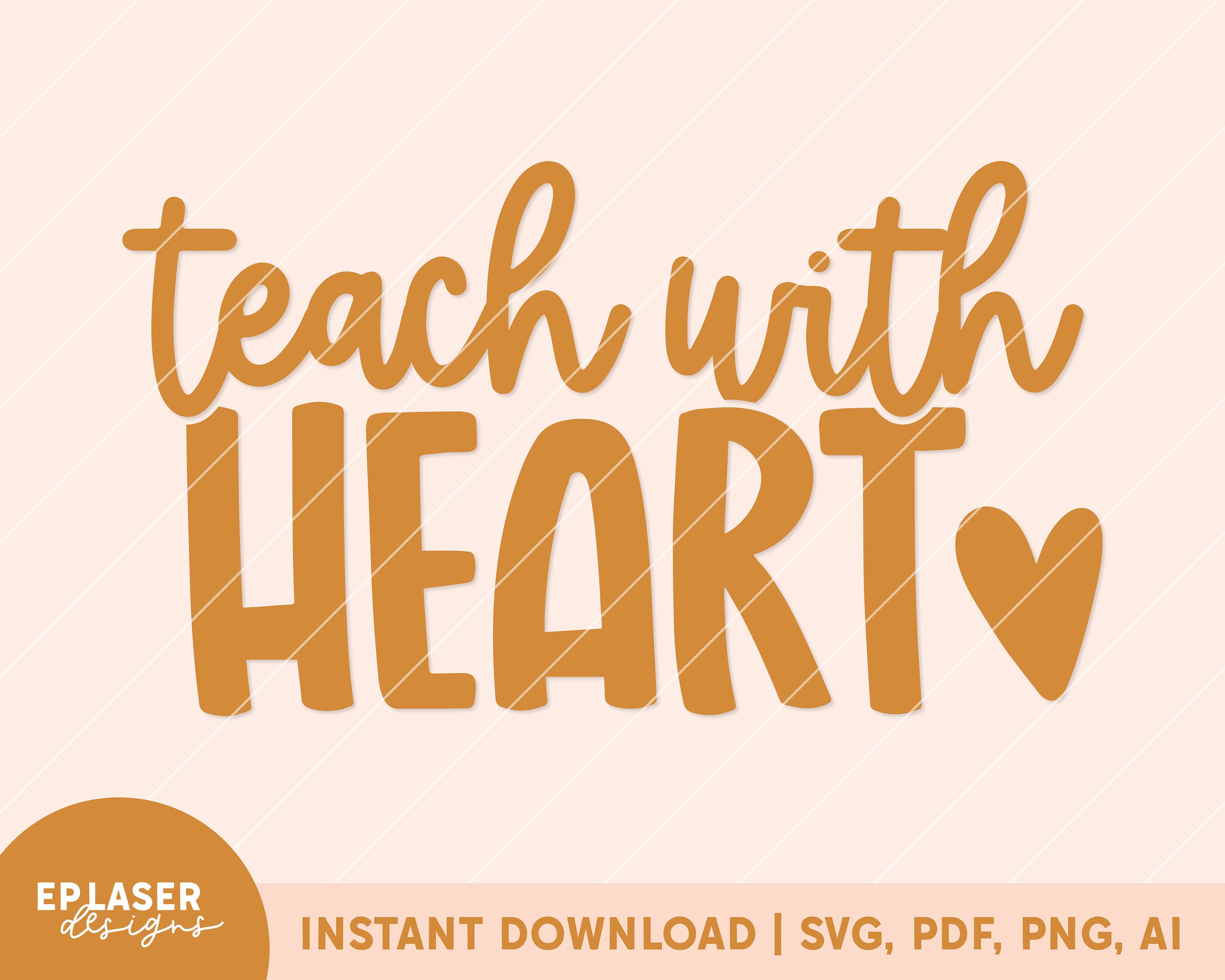 Teach With Heart SVG PNG Teacher Tshirt Png Teacher Tshirt - Etsy