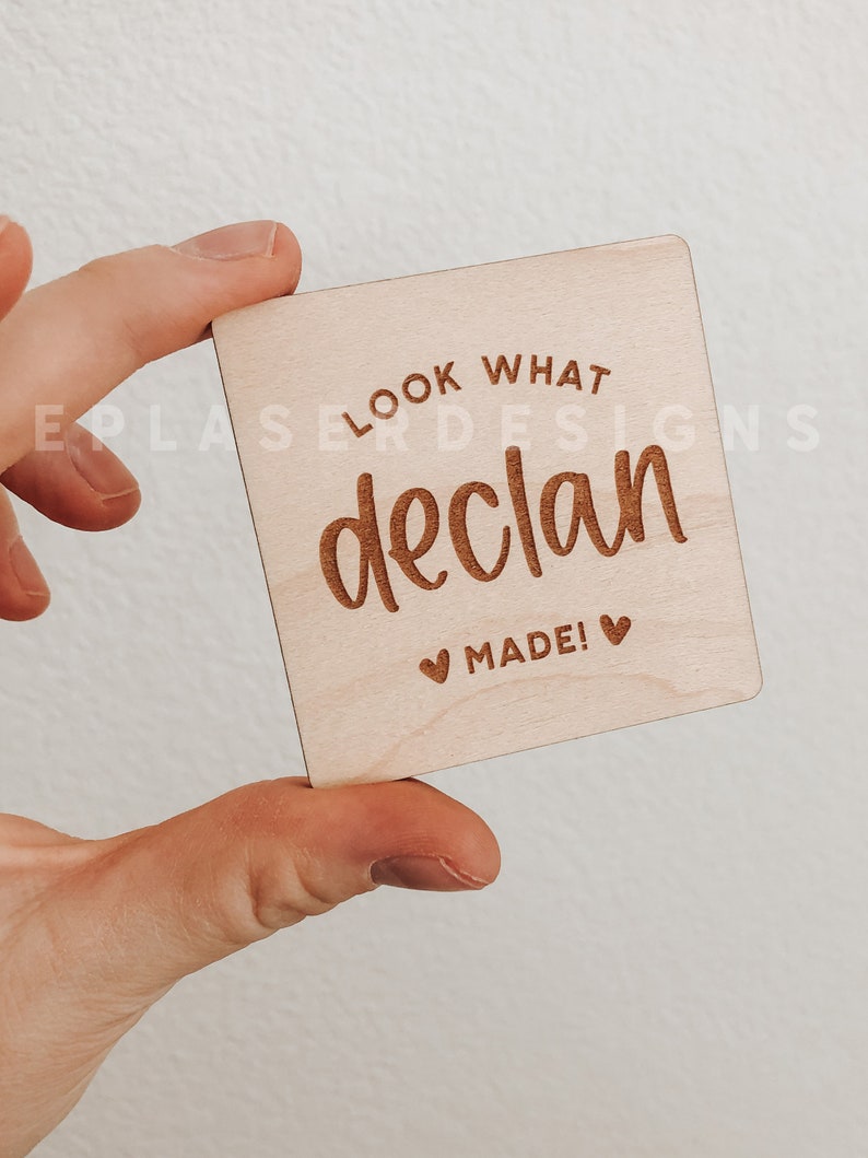 Look What I Made Magnet SVG Kids Artwork Magnet Svg - Etsy