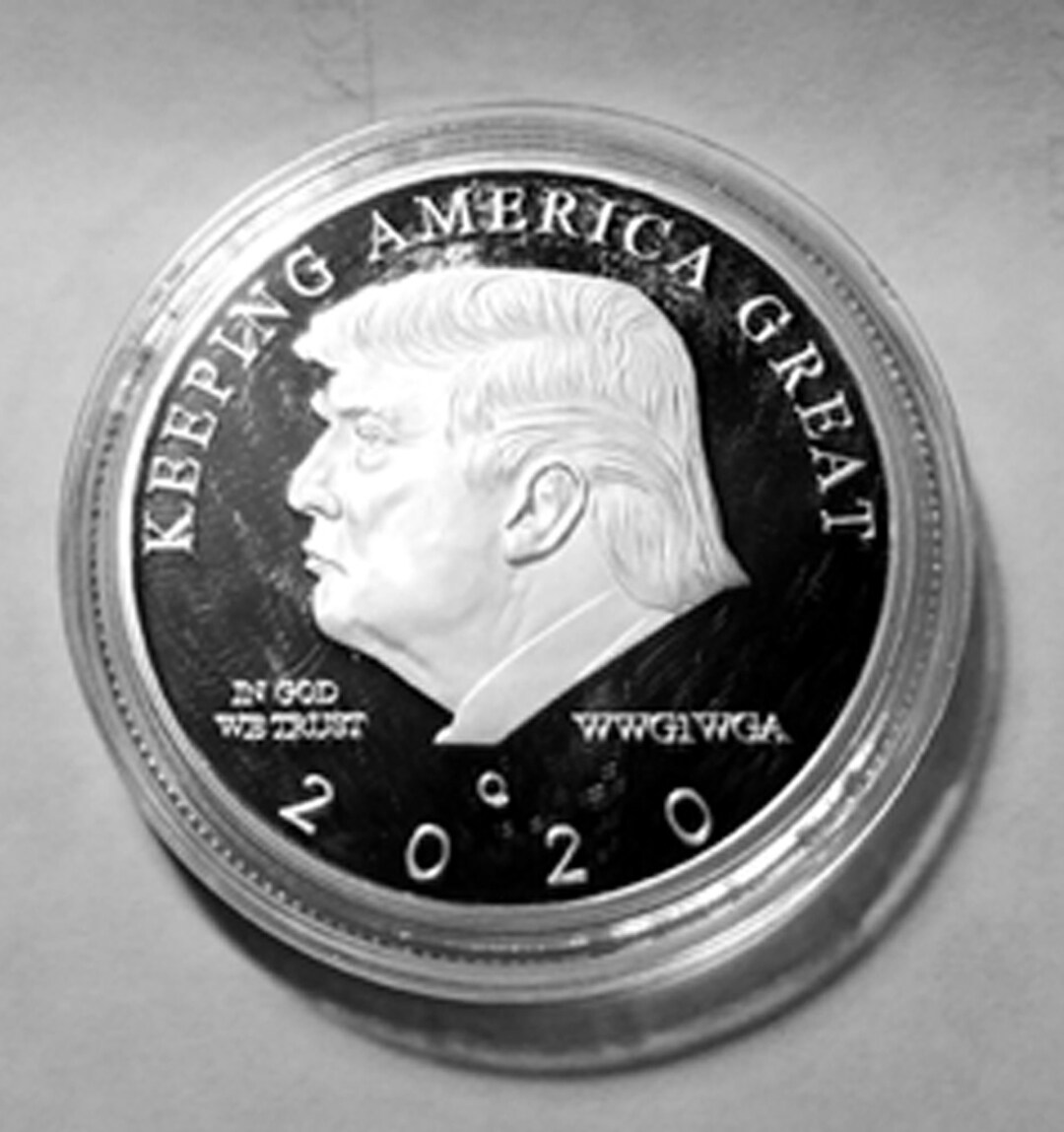 2020 Trump Silver Plated Commemorative Coin – Collectible Tribute - Etsy