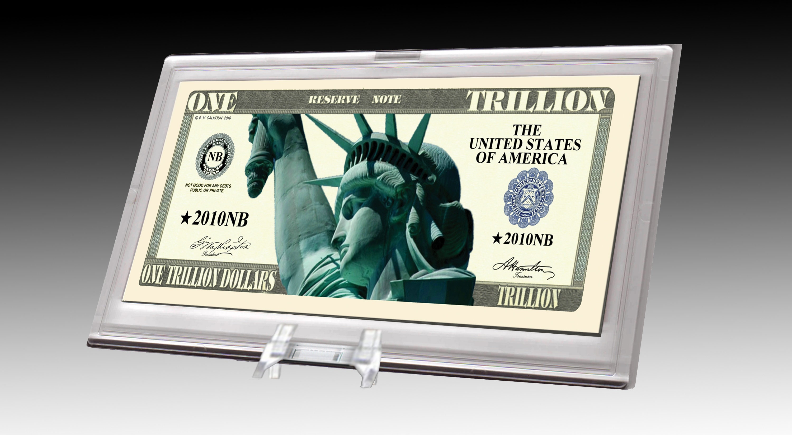 One Trillion Dollar Bill