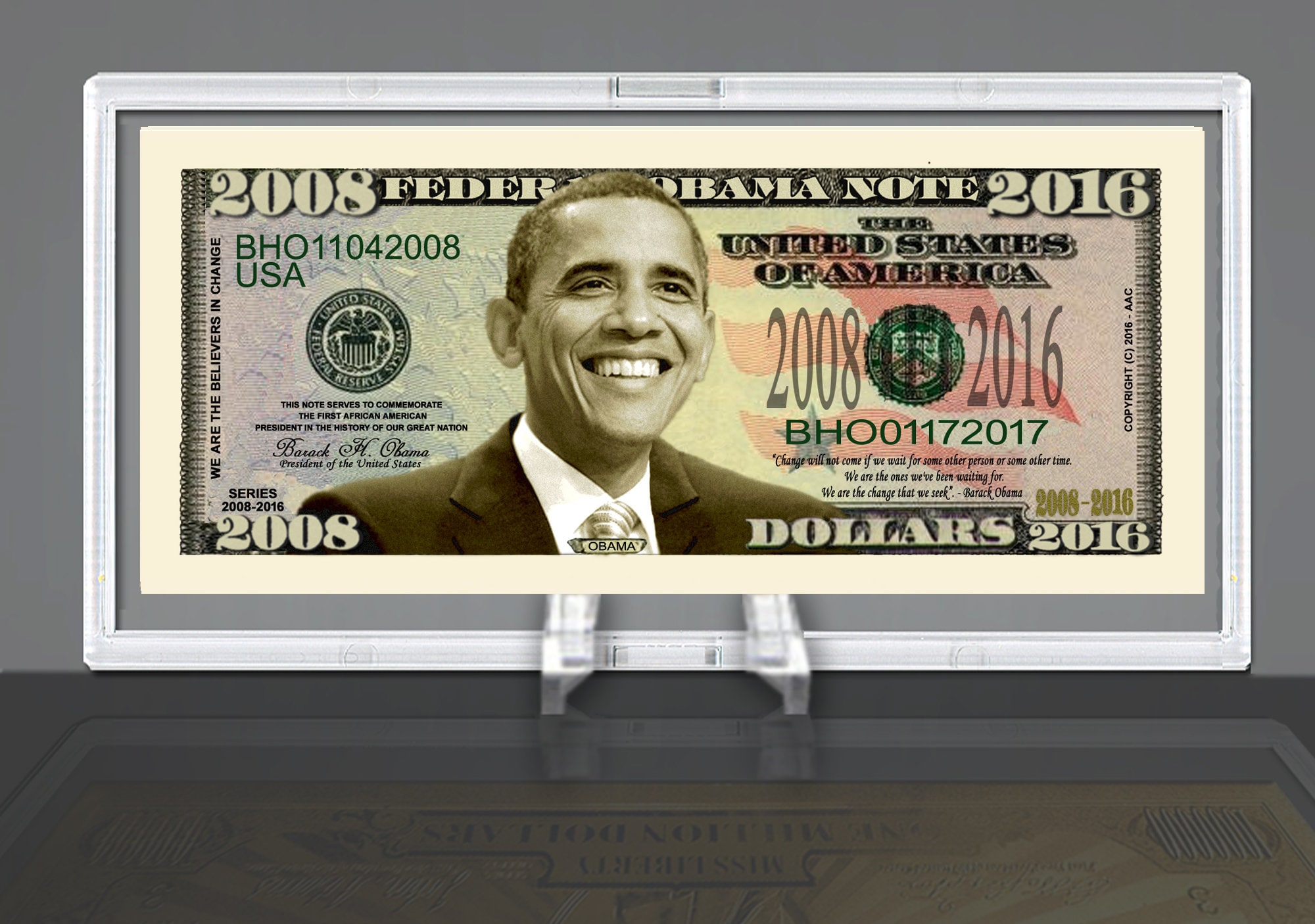 Obama Dollar Bill