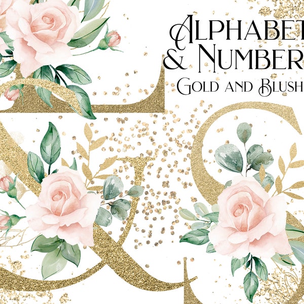 Floral Alphabet - Etsy