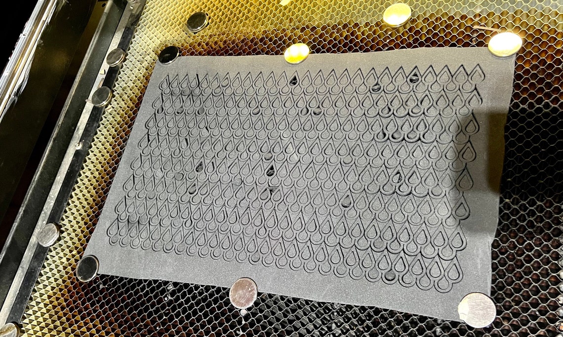 EVA Foam Vampire Chainmail Laser Pattern - Etsy