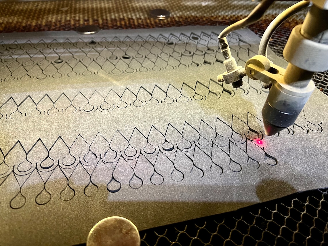 EVA Foam Vampire Chainmail Laser Pattern - Etsy