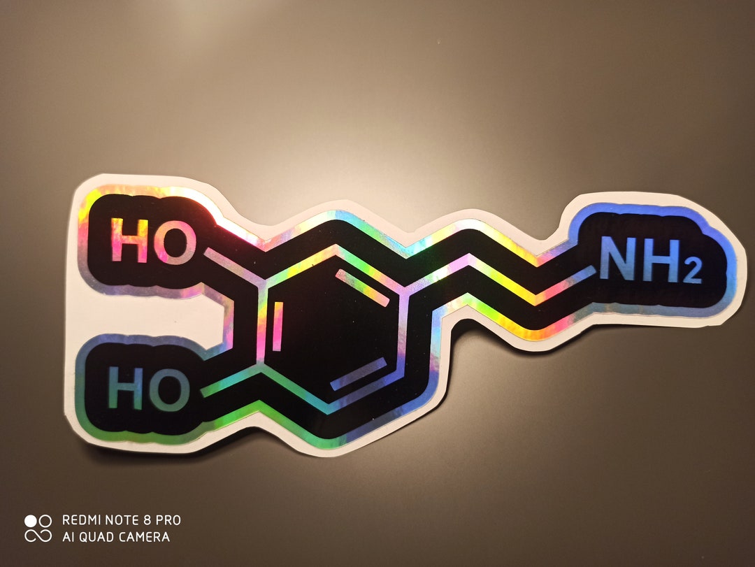 Holographic Sticker, Dopamine Sticker, Psychodelic Sticker, Holographic ...