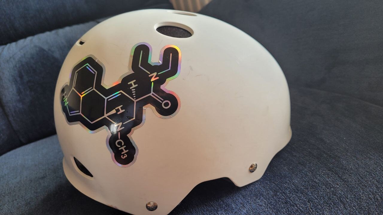 Holographic Sticker LSD Sticker Psychodelic Sticker - Etsy