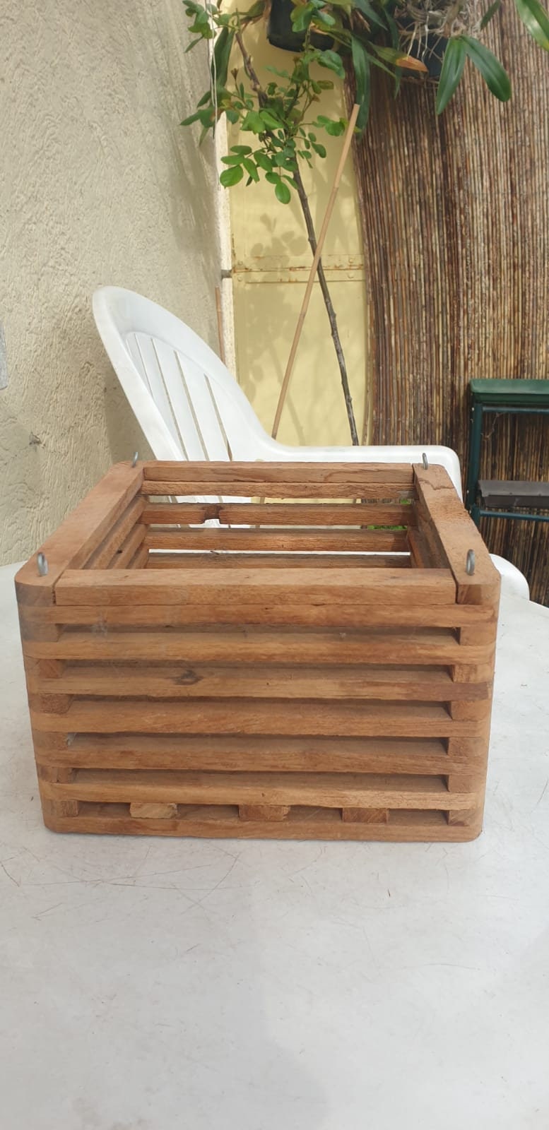 Orchid Teak Basket 4-square High Handmade 10s 12s 15s 18s 23s - Etsy UK