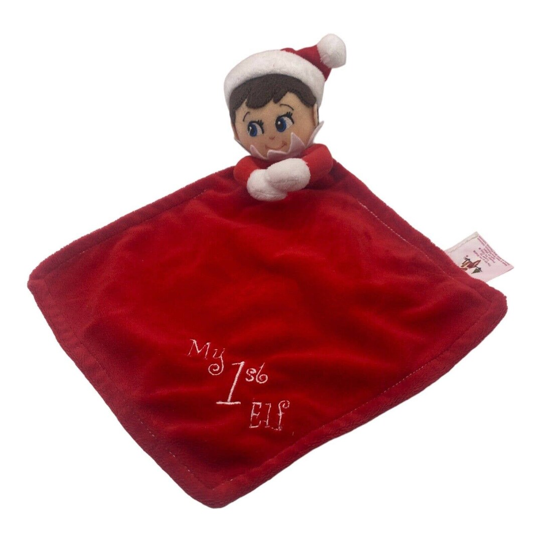 The Elf on the Shelf My 1st Elf Christmas Lovey Security Baby - Etsy