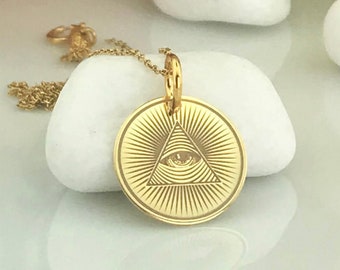 Eye of God Necklace | Etsy