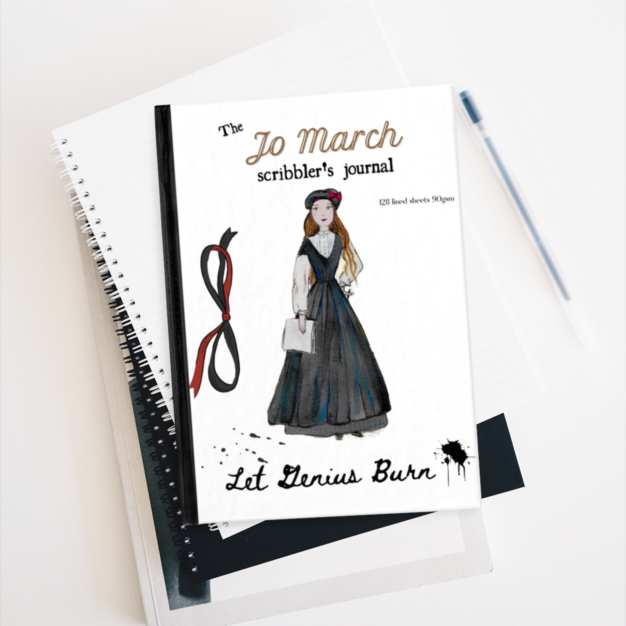 Gift for Girl Who Loves to Write Jo March Quote Fan Gift Little Women ...