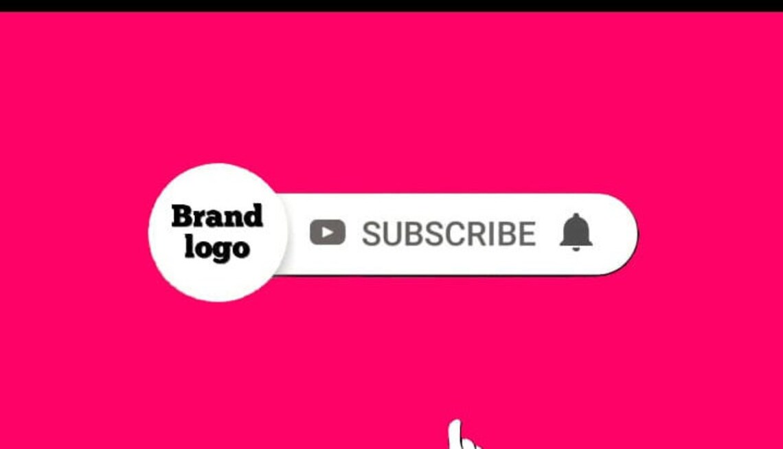 Animated Youtube Subscribe Button for Your Youtube Channel With Sound ...