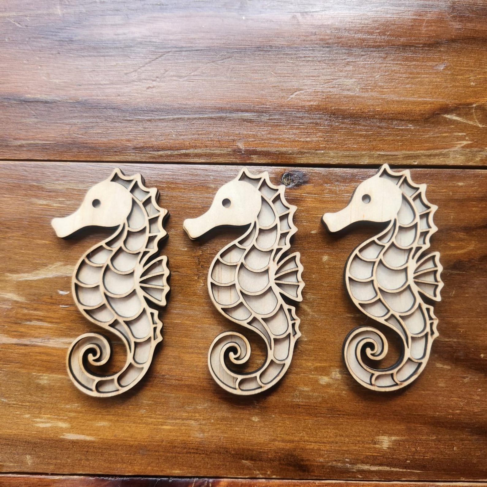 Diseño de caballito de mar (superposición opcional), decoración de vida ...