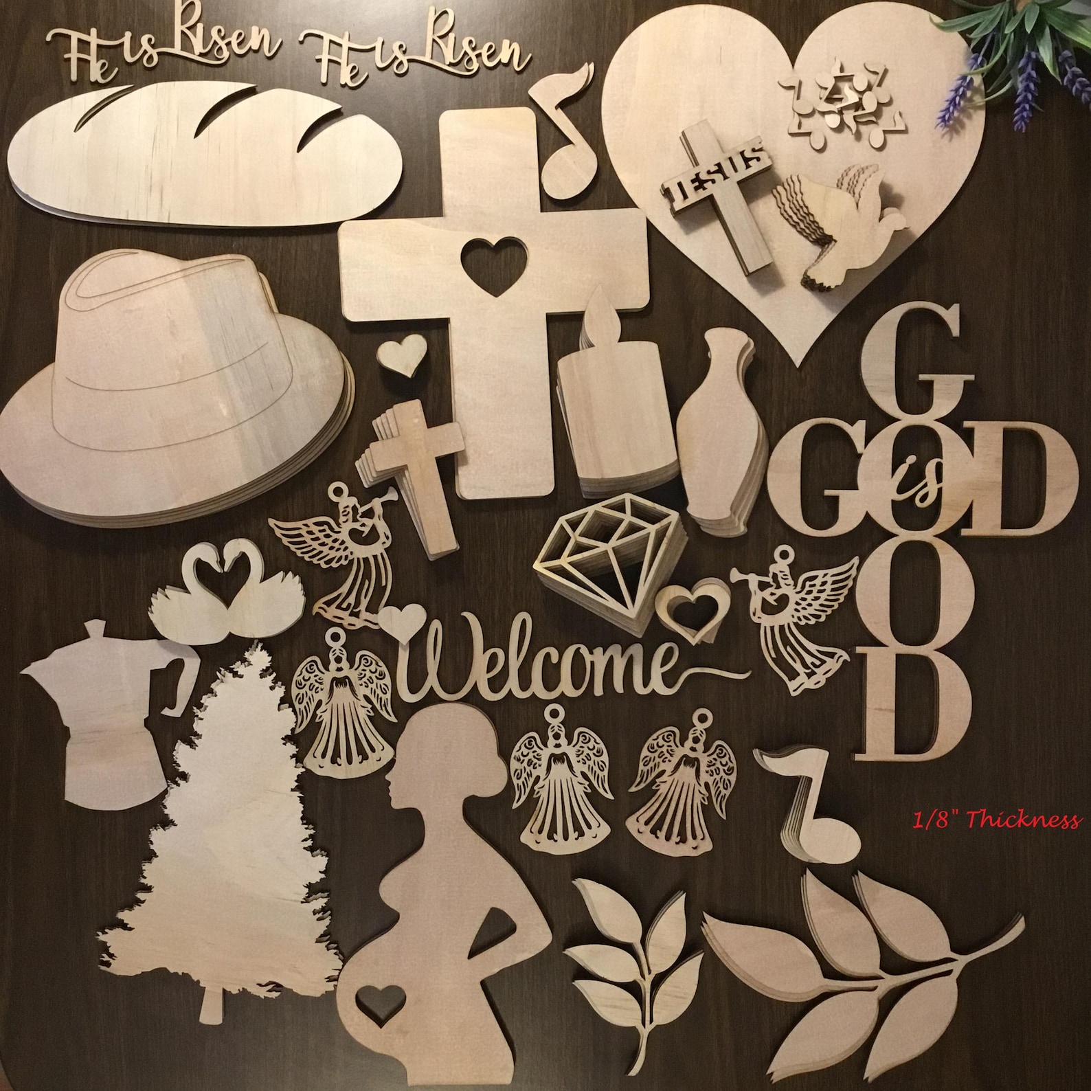1st 2nd 3rd Pregnancy Trimester Stages Design Cut Wood Cutout Various ...