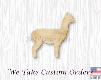 Alpaca Cutout - Etsy