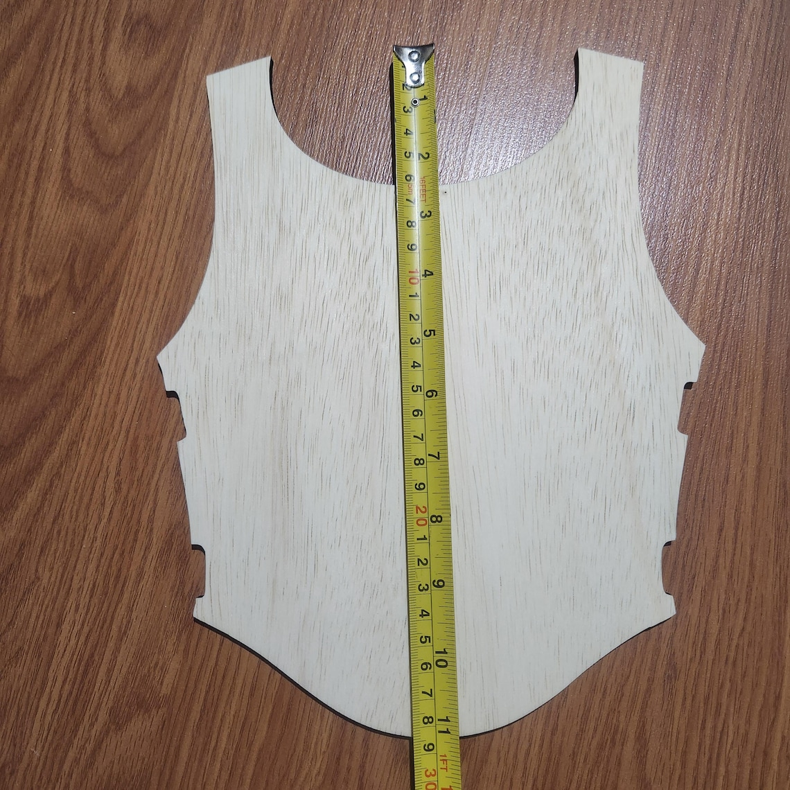 The Breastplate Chestplate of Righteousness Design Cut Shape Cut Wood ...