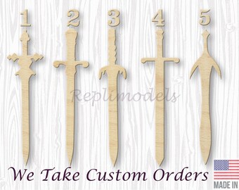 Sword Cutout - Etsy