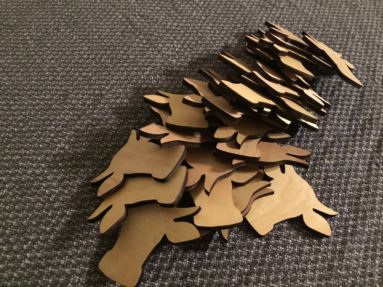 Lamb Sheep Shape Wood Engraved Cutout Various Sizes for DIY - Etsy