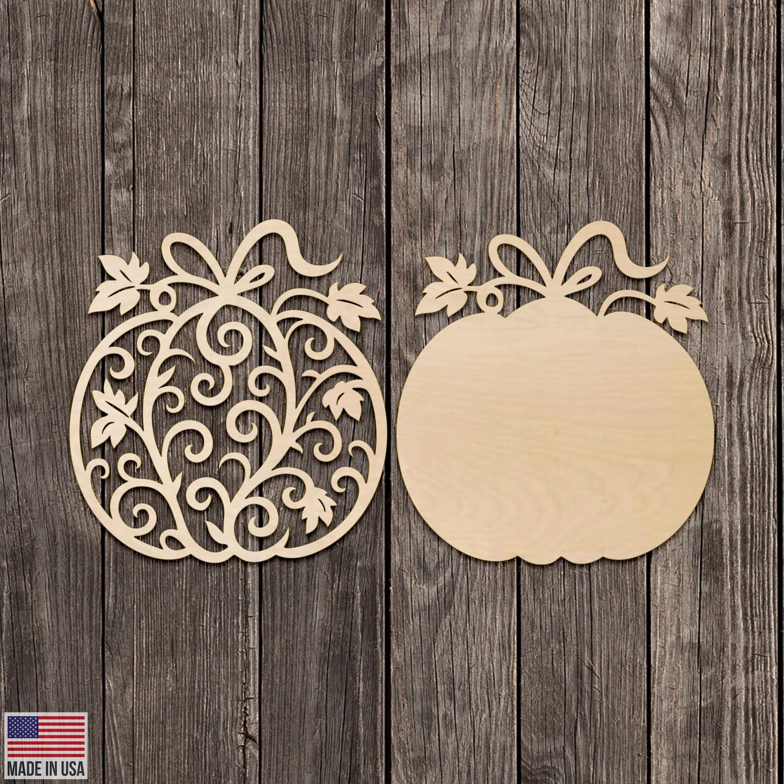 Pumpkin Design Cut Fall Autumn Thanksgiving Harvest Decor Gift Filigree ...