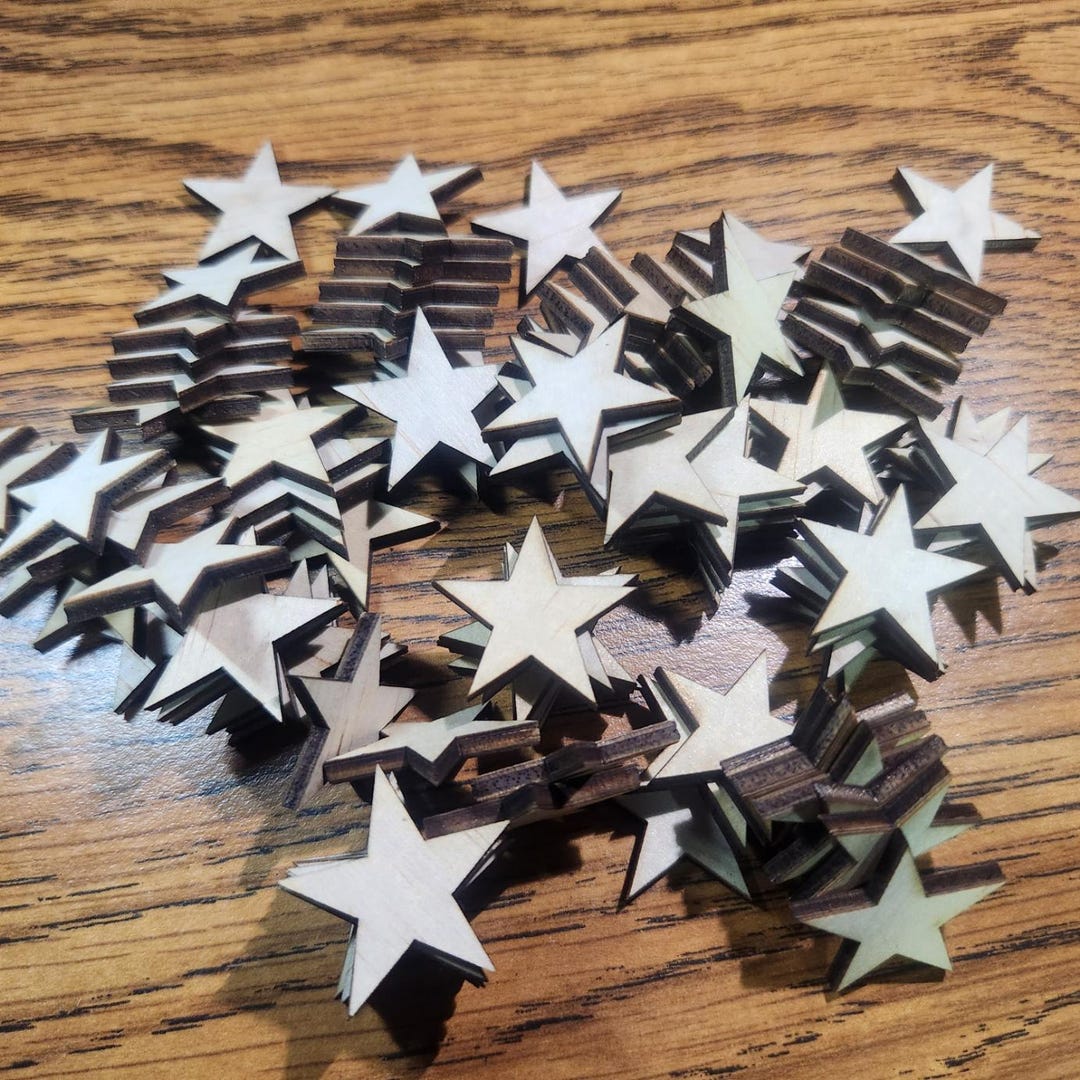 1000 | 500 | 300 ... Five-point Star Pentagram Shape Cut Bulk Lot ...