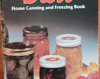 Cookbook Recipe Booklet, Kerr Home Canning Book, National Nutrition ...
